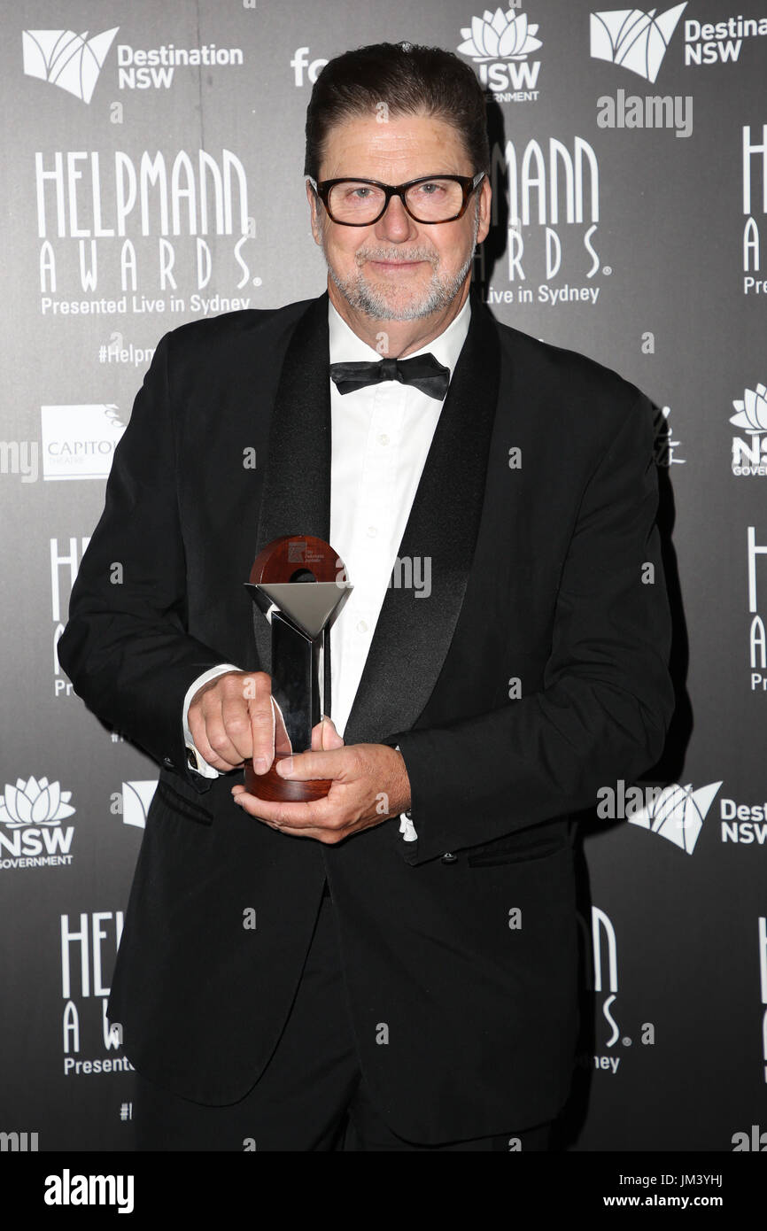 17th Annual Helpmann Awards - 2017. Pictured: Ross Cunningham Stock ...