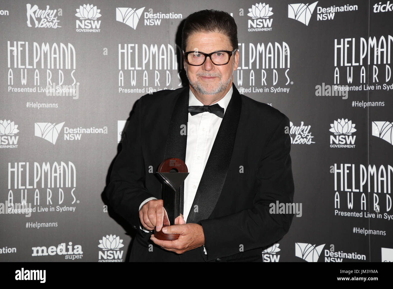 17th Annual Helpmann Awards - 2017. Pictured: Ross Cunningham Stock ...