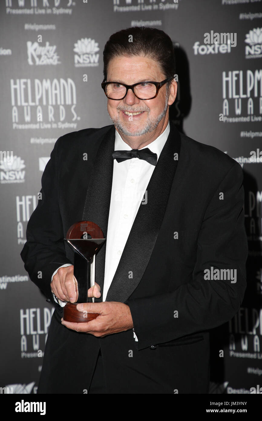 17th Annual Helpmann Awards - 2017. Pictured: Ross Cunningham Stock ...