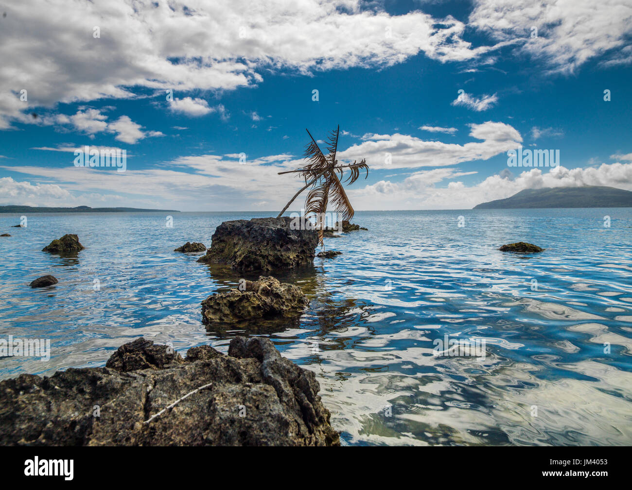 Traditional sign for a taboo area where it is forbidden to fish, Shefa ...