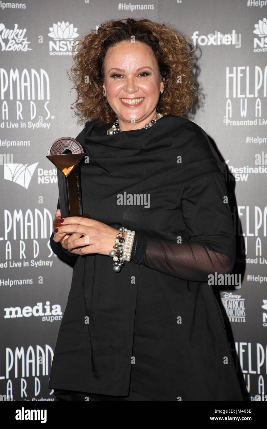 17th Annual Helpmann Awards - 2017. Pictured: Leah Purcell, Best New ...