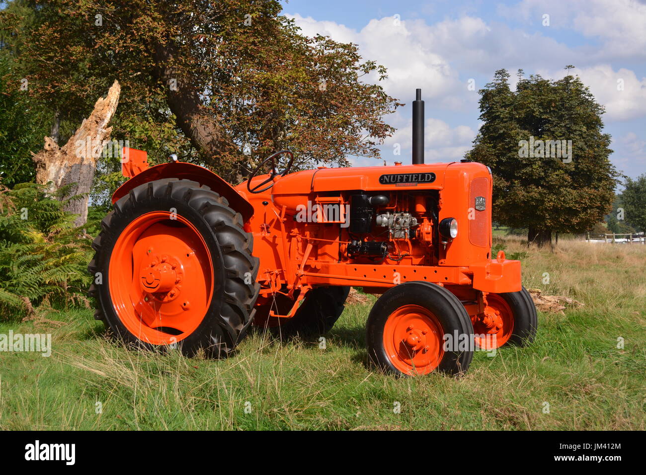 1959 Nuffield Universal DM4 Tractor Stock Photo - Alamy