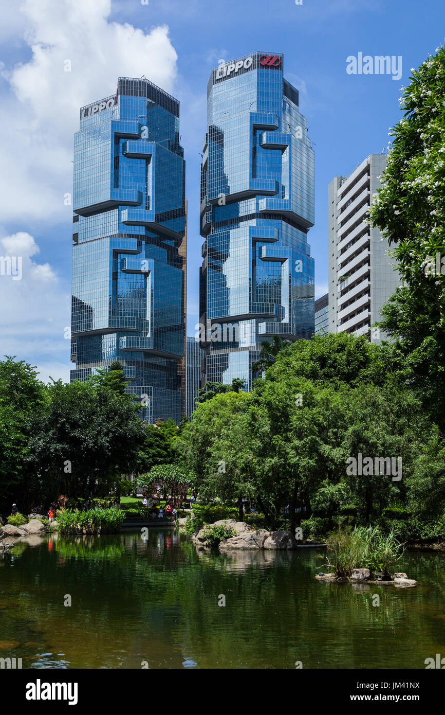 Lippo center hong kong hi-res stock photography and images - Alamy