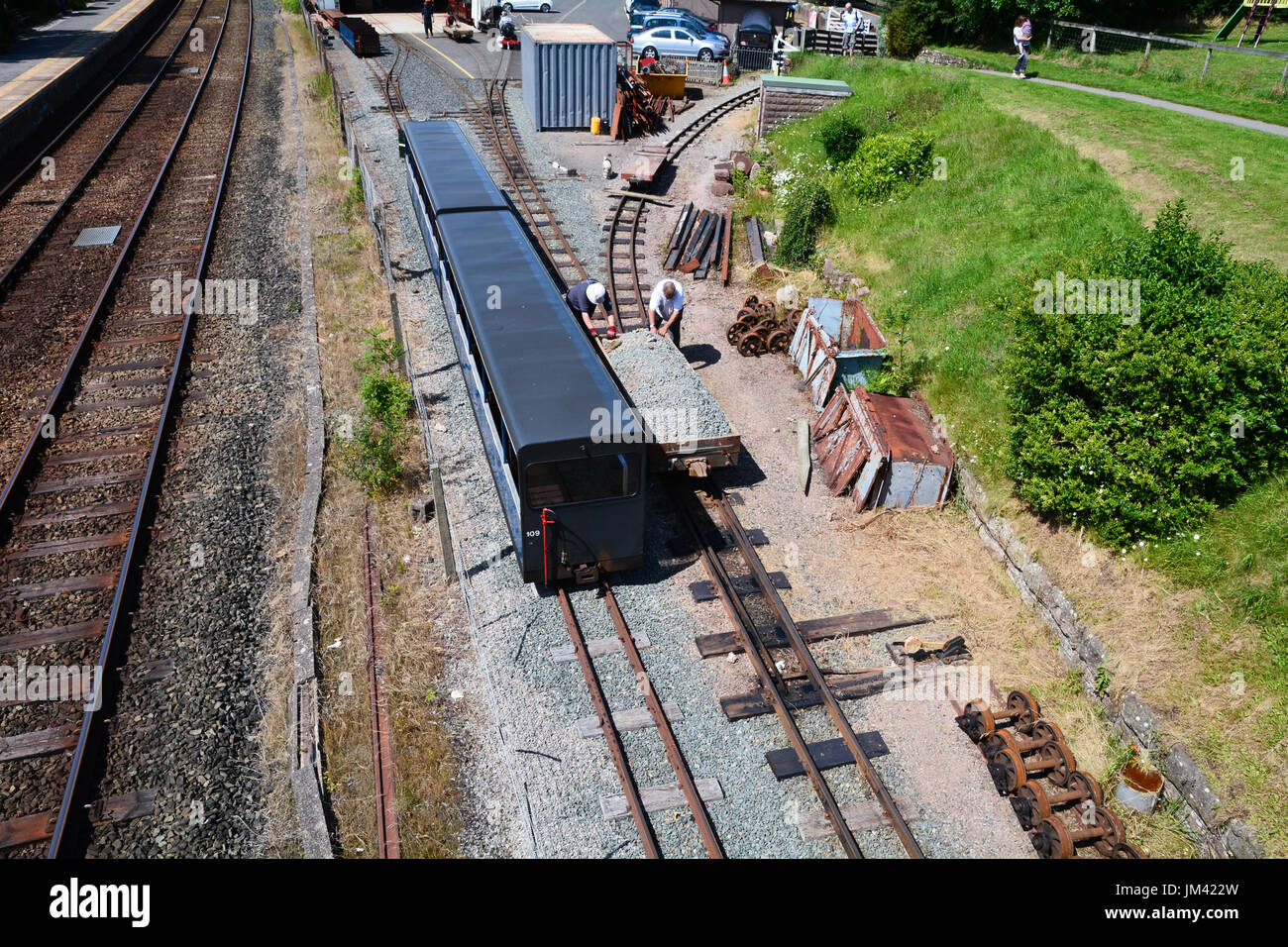 The Ravenglass and Eskdale Railway - opened in 1875 as a narrow gauge ...