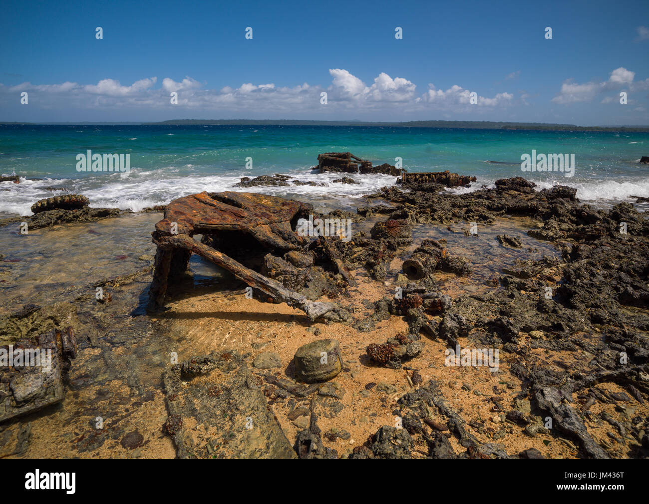 Million dollar point site where american military dumped goods off the ...