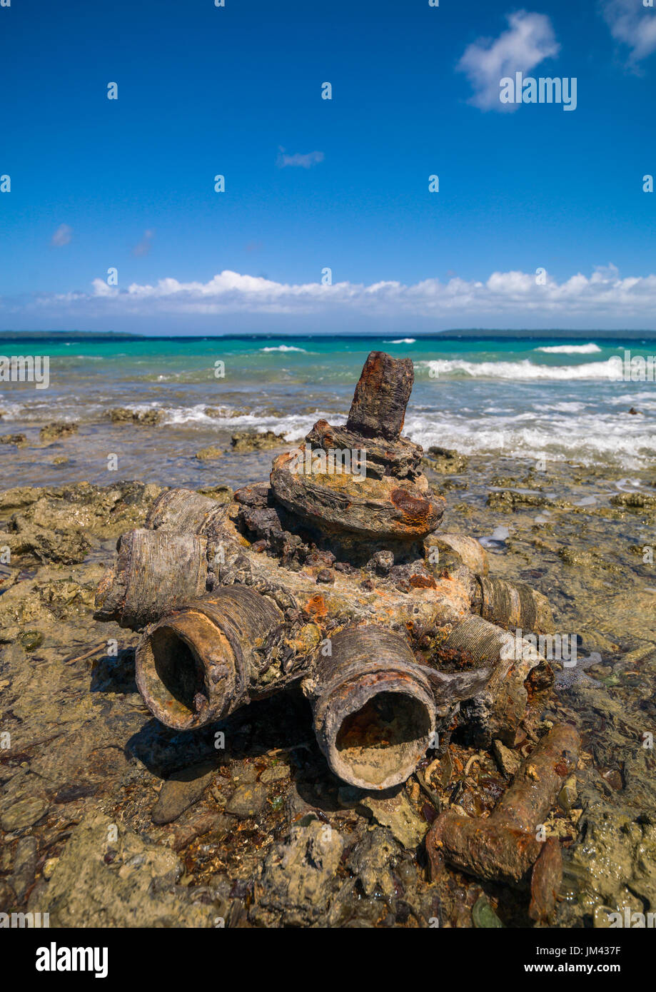 Million dollar point site where american military dumped goods off the ...