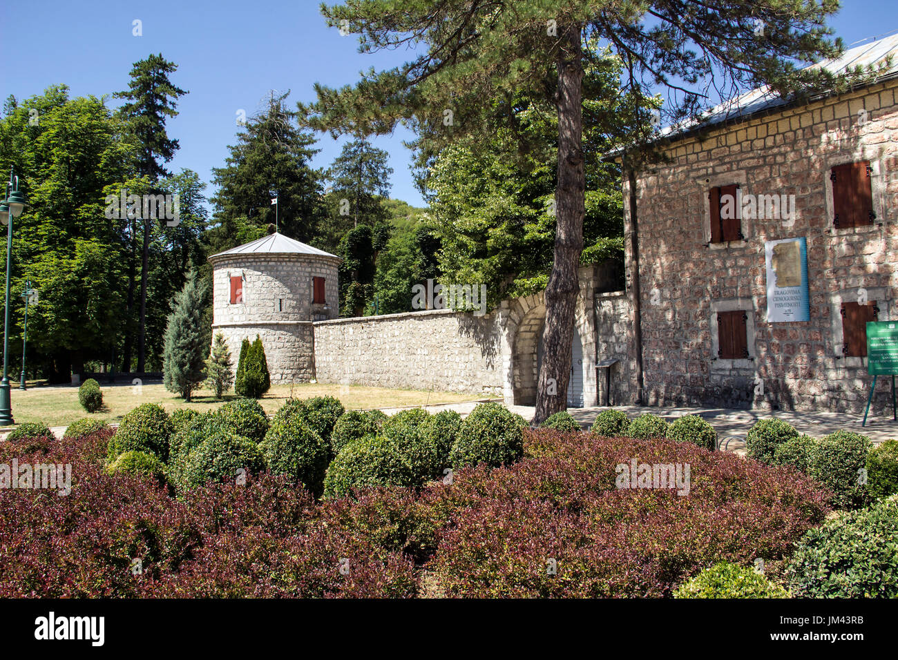 Cetinje, Montenegro - The former residence of the Montenegrin Prince ...