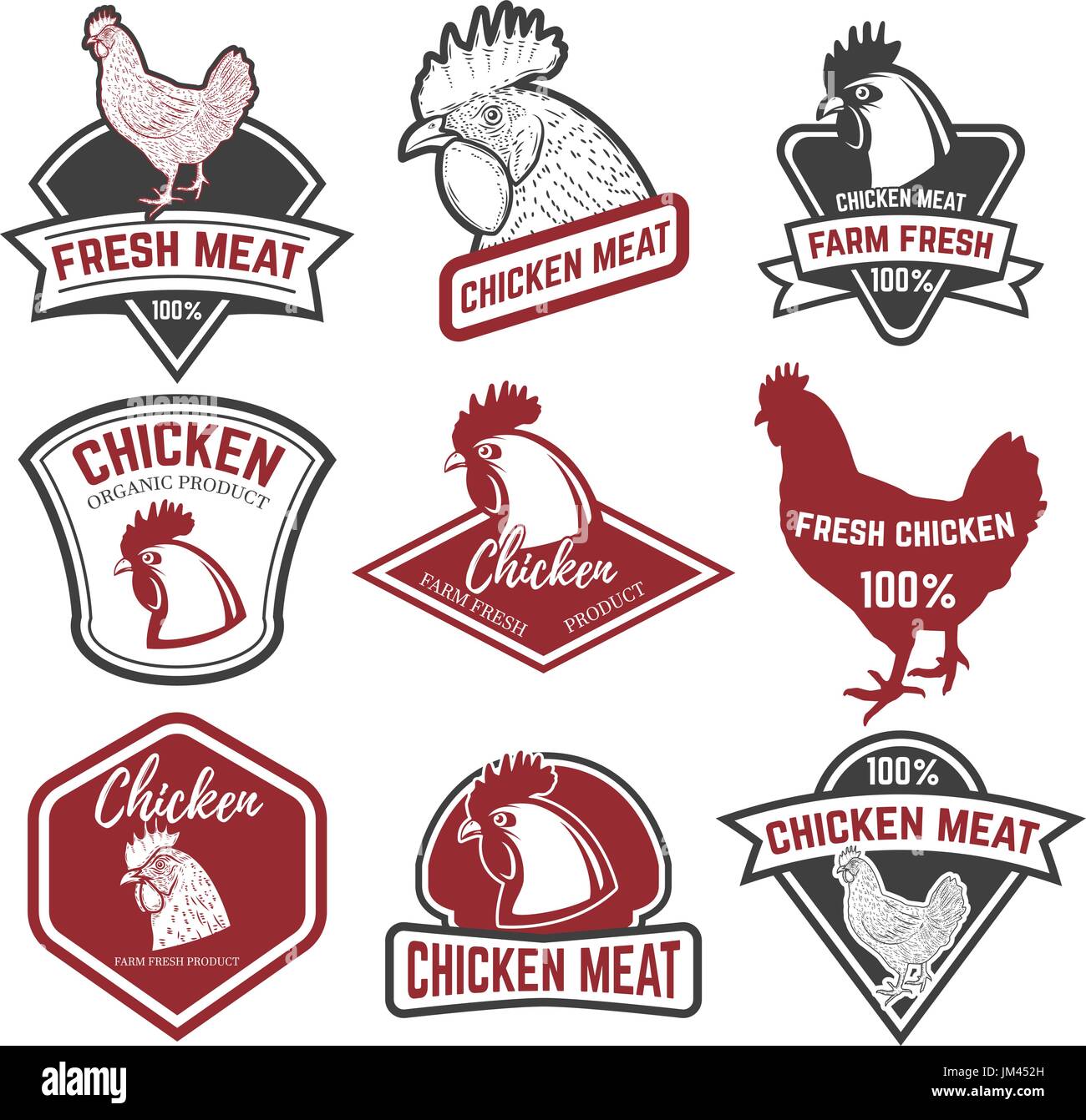 Meat poultry labels hi-res stock photography and images - Alamy