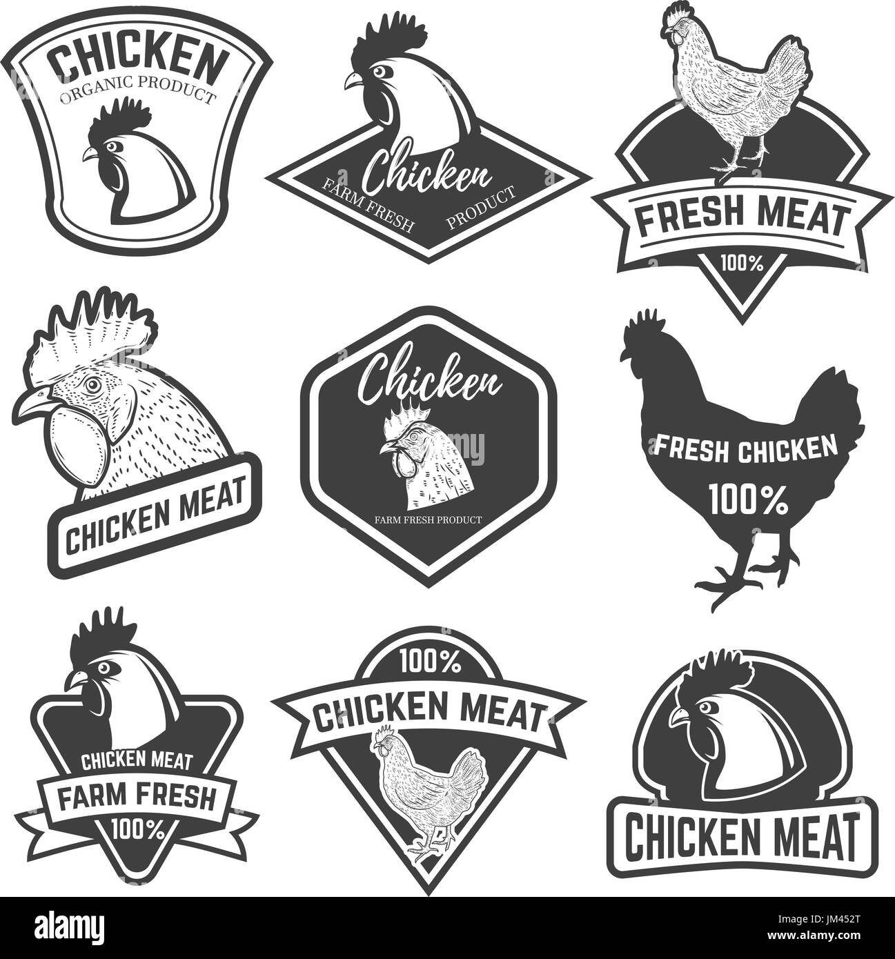 Chicken Meat Logo
