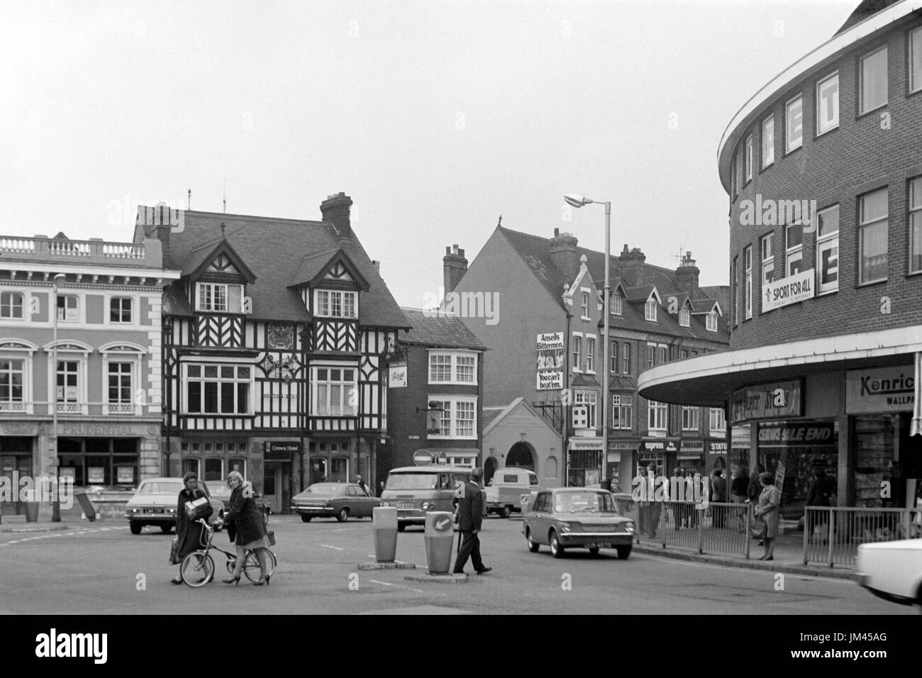 the crown hotel and windmill public house in north street viewed from ...