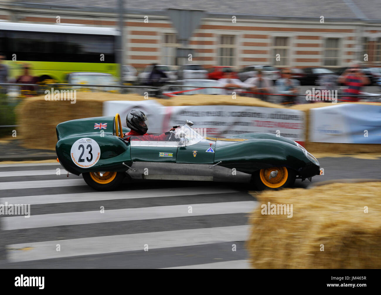 Lotus Westfield Eleven at the historic grand prix Bressuire France ...