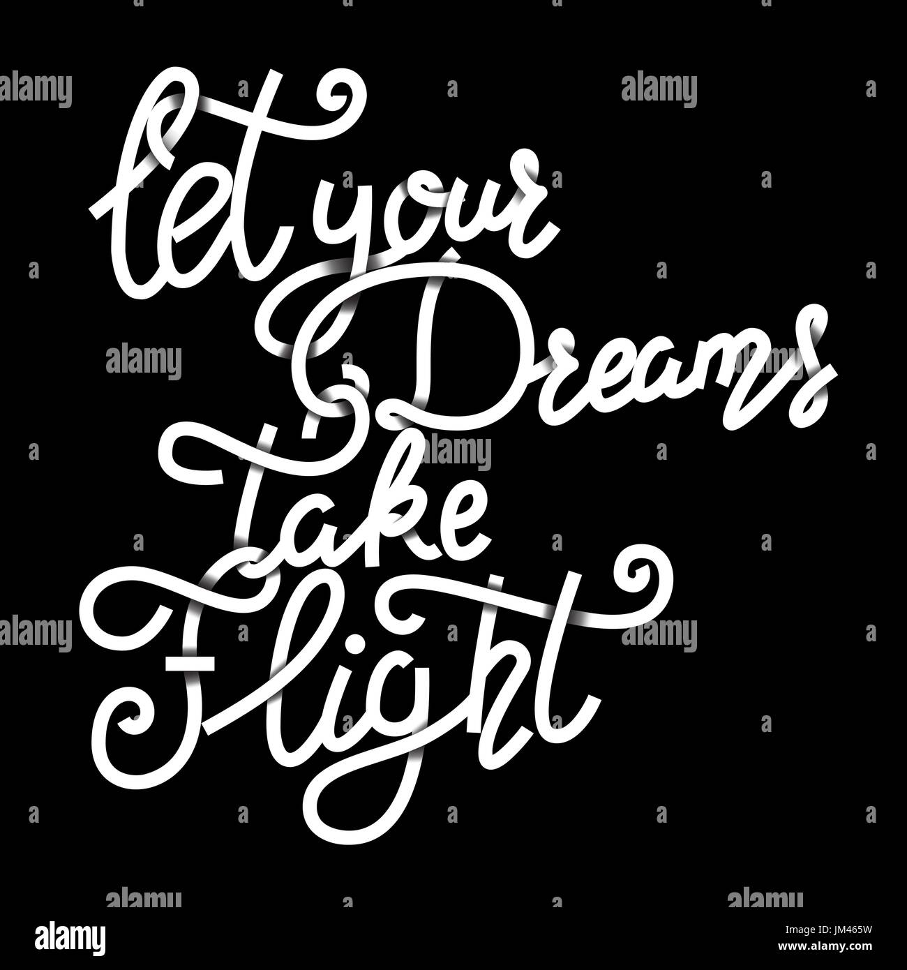 Motivational flight Stock Vector Images - Alamy