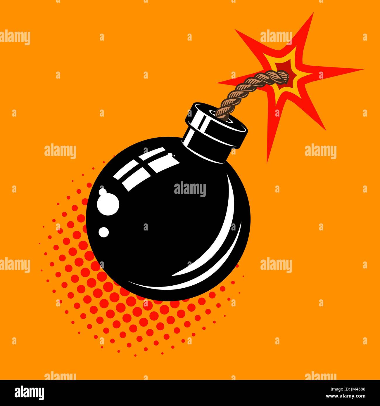 Cartoon bomb hi-res stock photography and images - Alamy
