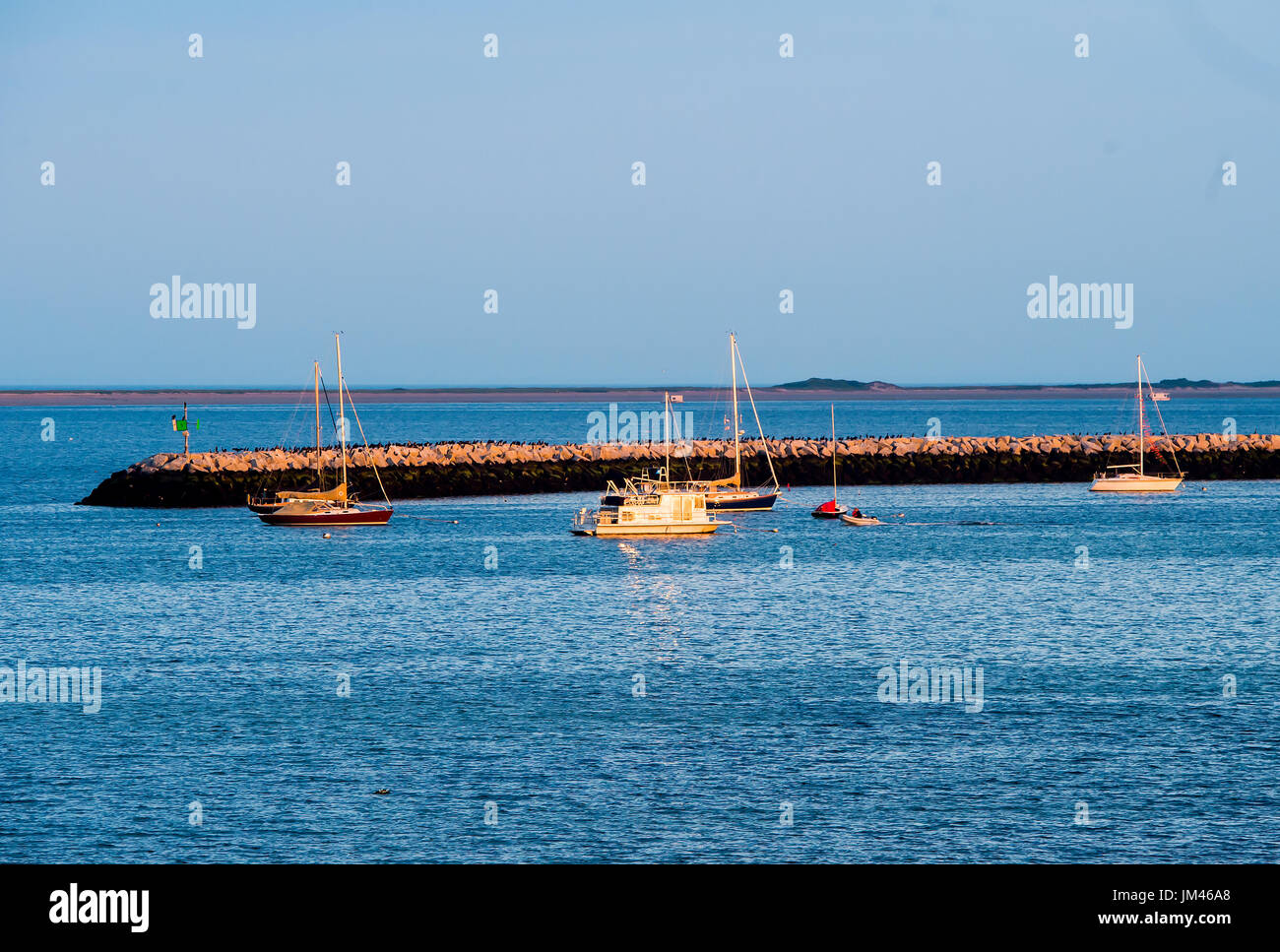 Seascape landscape blue ocean water Provincetown PTown Cape Cod MA ... Seascape landscape blue ocean water Provincetown PTown Cape Cod MA ...