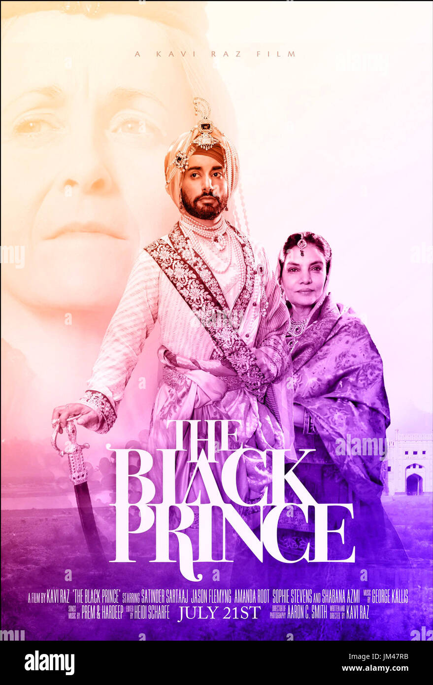 THE BLACK PRINCE, poster, top right: Amanda Root (as Queen Victoria ...