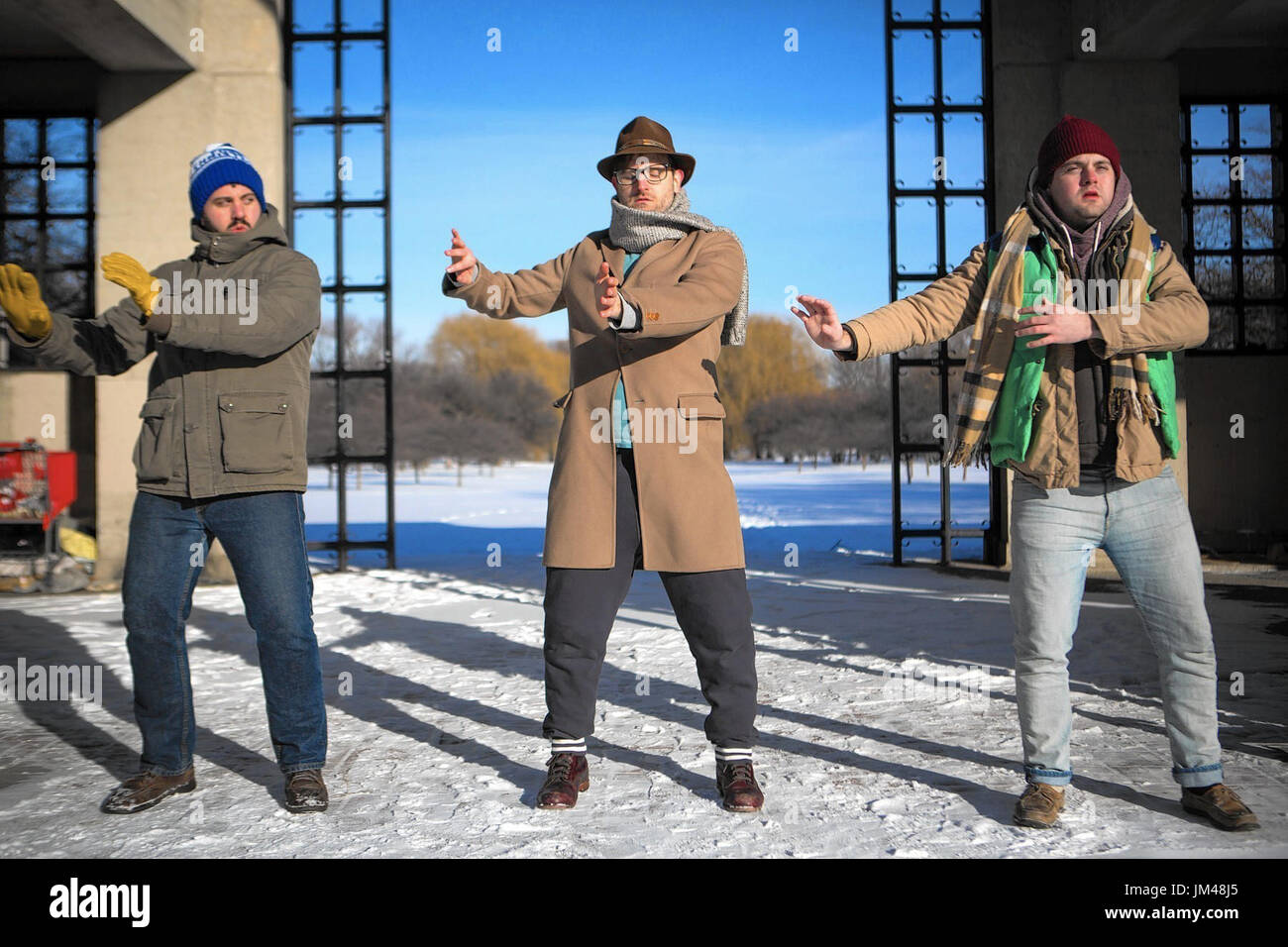 MY FRIEND'S RUBBER DUCKY, l-r: Jordan Kenneth Kamp, Kenneth Yoder, Alex ...