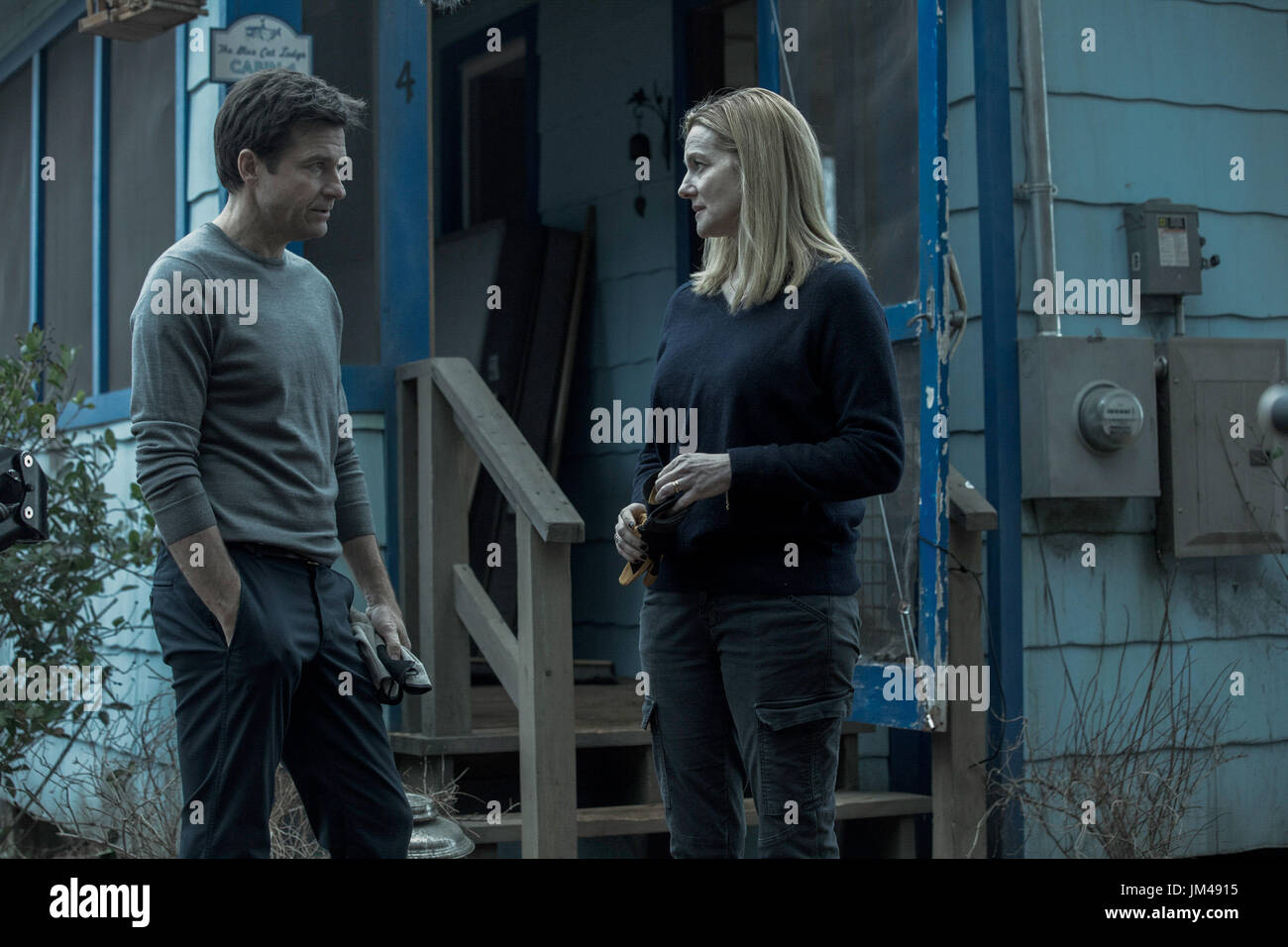 OZARK, l-r: Jason Bateman, Laura Linney, (Season 1, Episode 9, aired ...