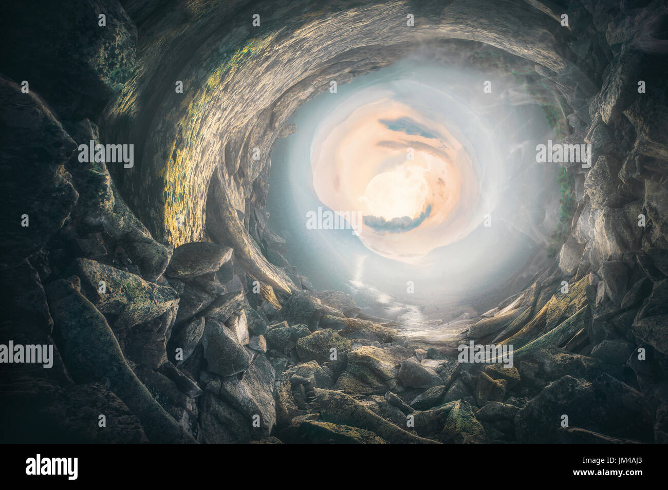 Heaven gate cave hi-res stock photography and images - Alamy