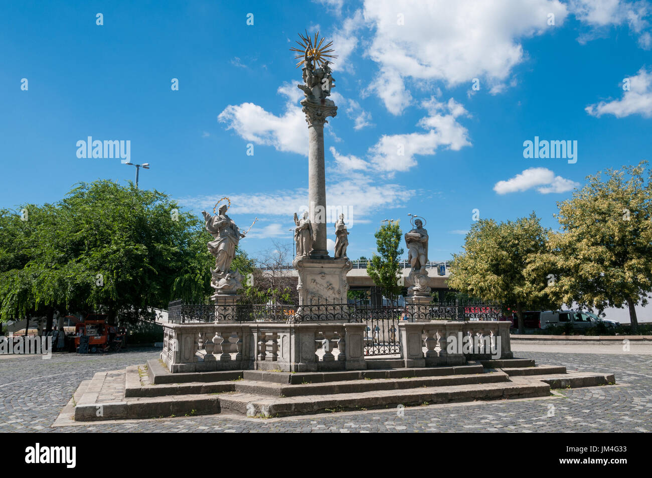 Holy Trinity Column, Bratislava, Slovakia Stock Photo - Alamy