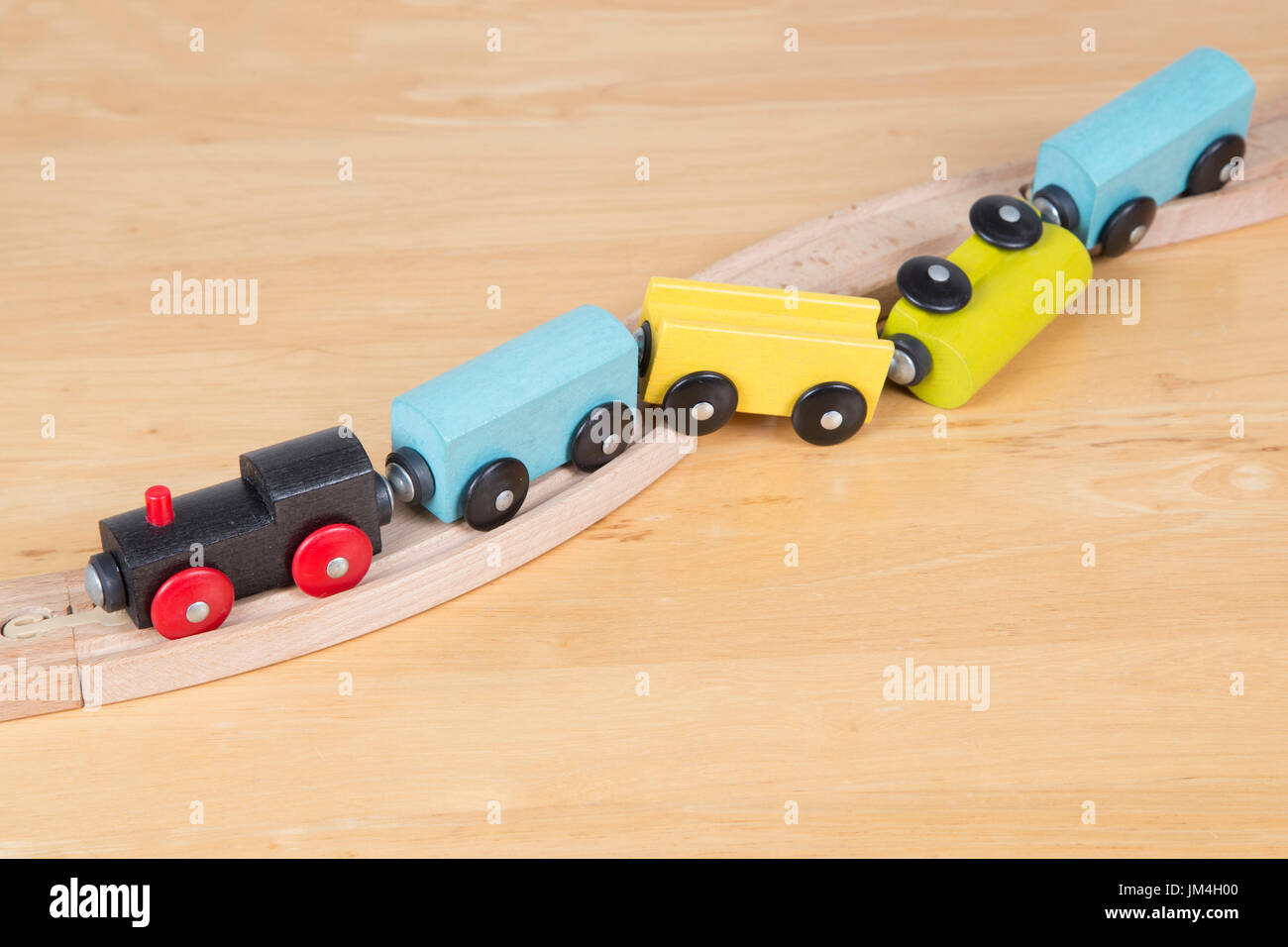 Derailed toy train hi-res stock photography and images - Alamy