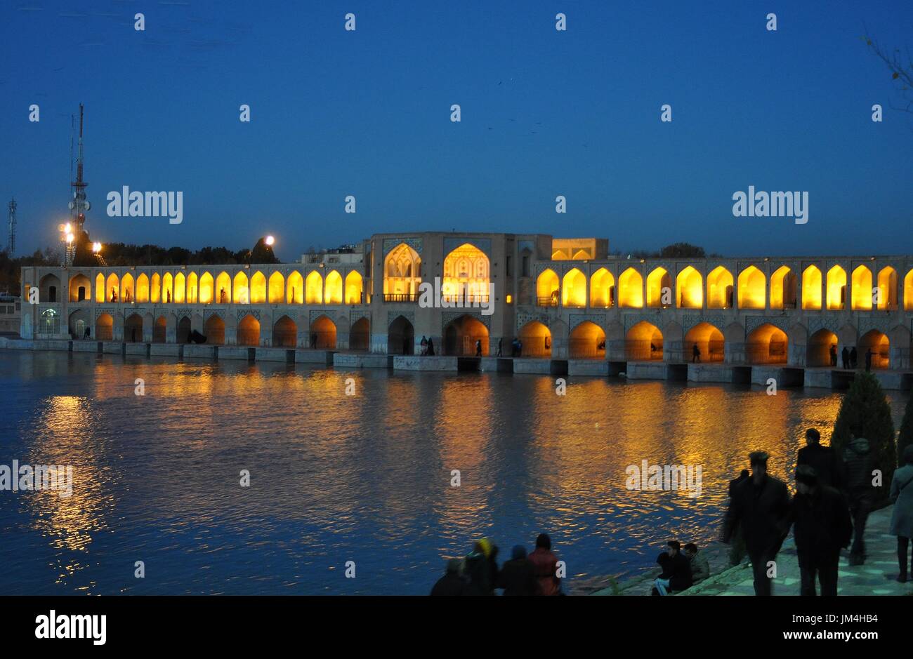 KHAJU BRIDGE, ISFAHAN, IRAN Stock Photo - Alamy