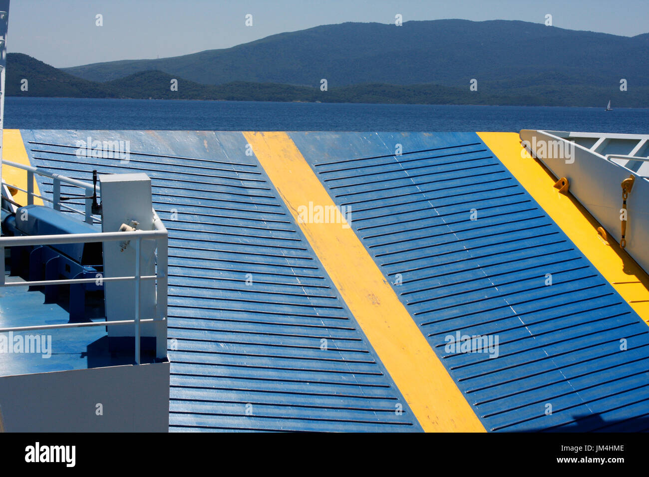 ferry gate for boarding Stock Photo - Alamy