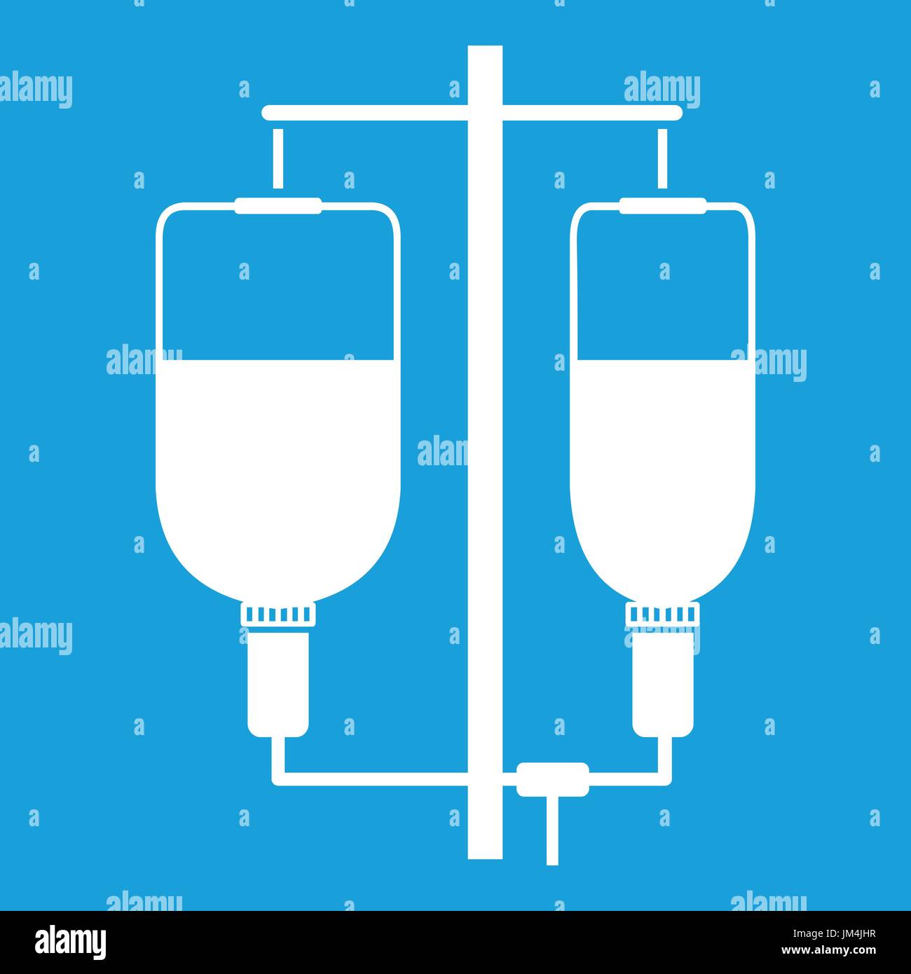 Intravenous infusion icon white Stock Vector Image & Art - Alamy