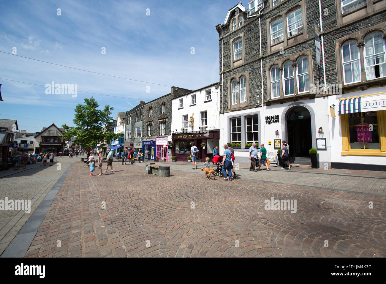 Lake District Keswick Shops High Resolution Stock Photography and ...