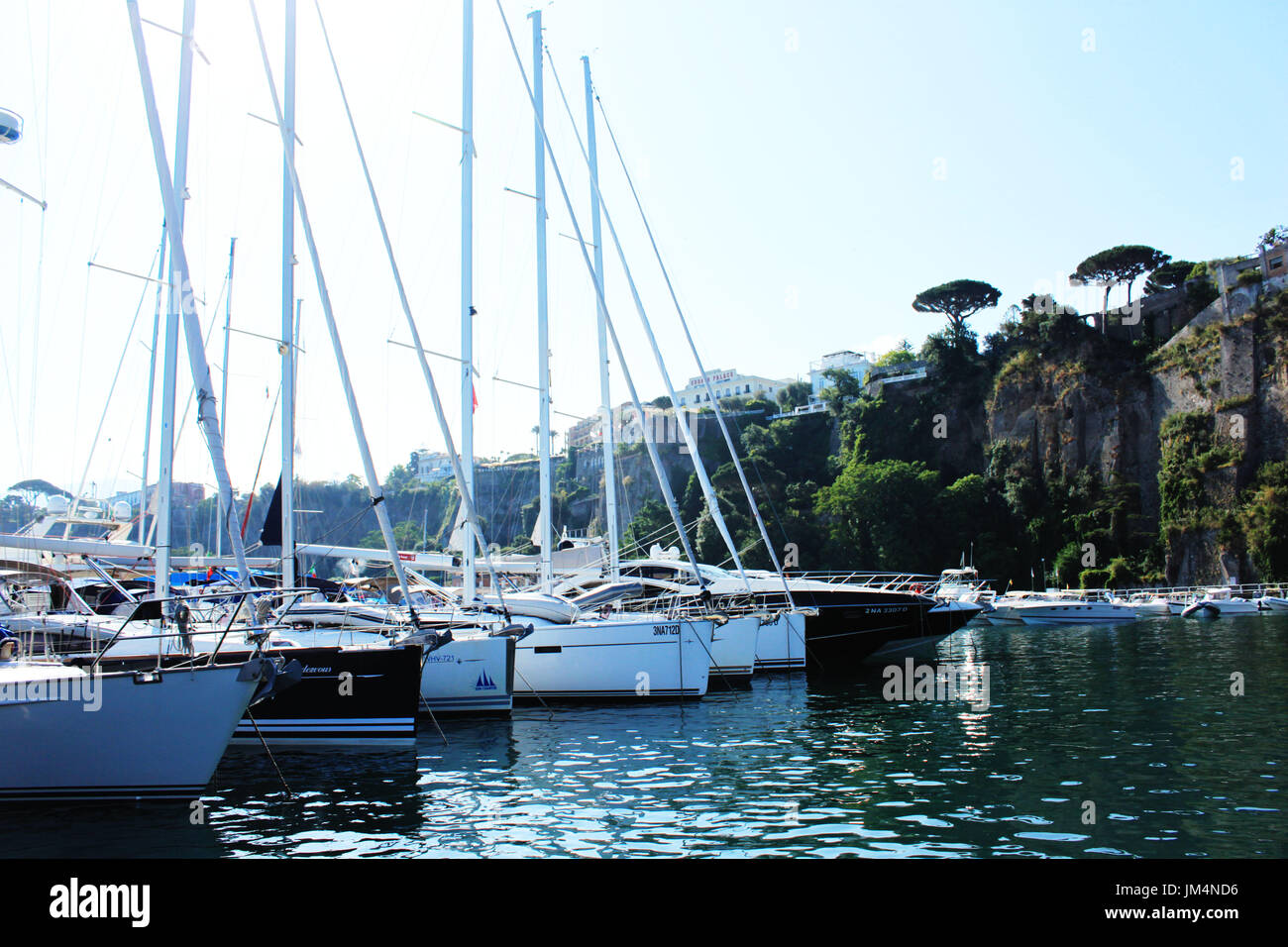 Summer holiday in Capri Stock Photo - Alamy