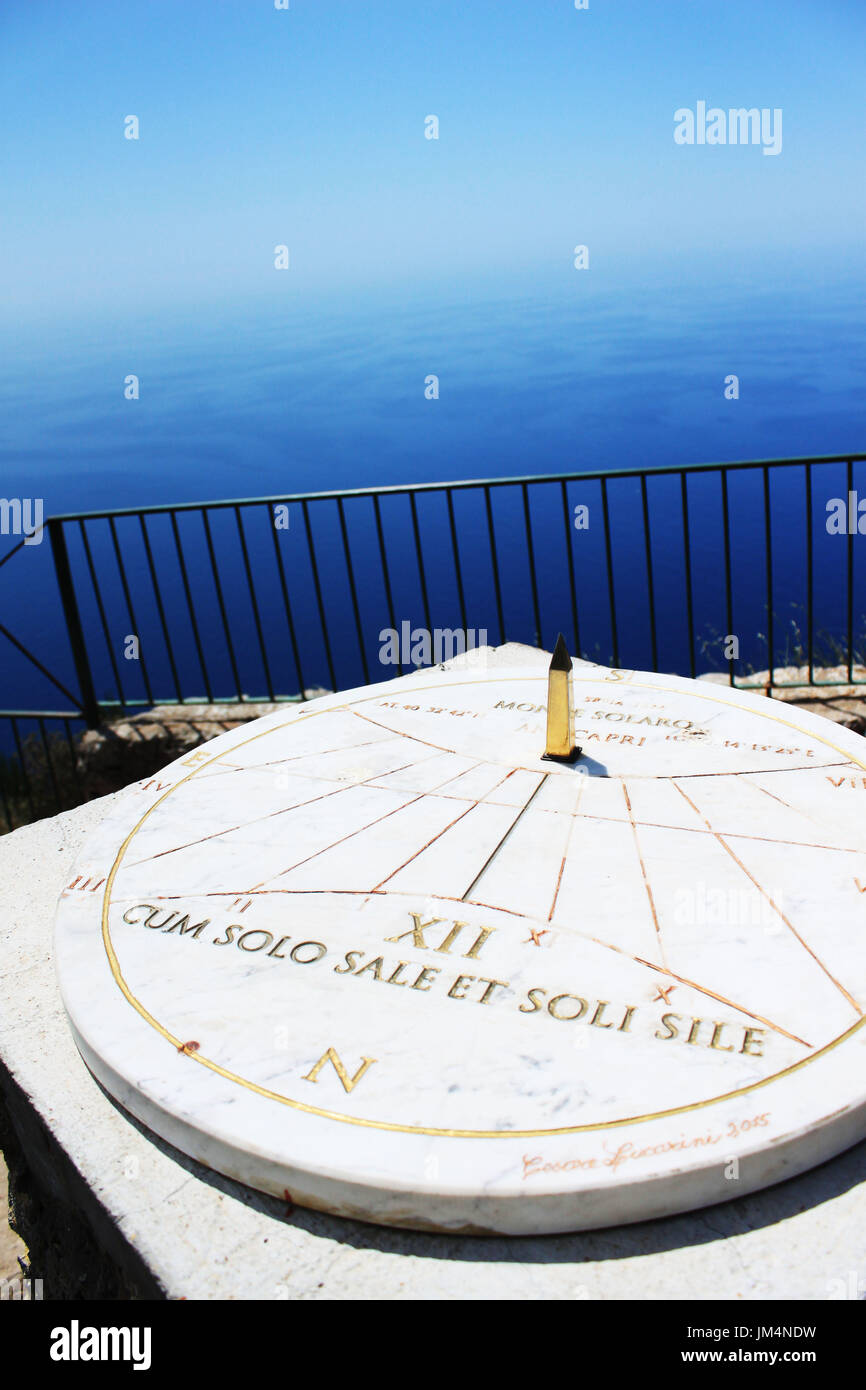 Summer holiday in Capri Stock Photo - Alamy