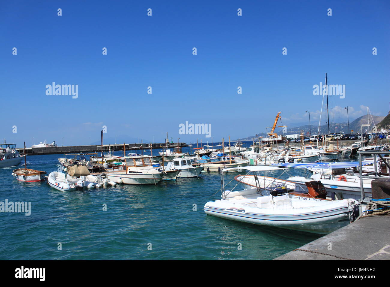 Summer holiday in Capri Stock Photo - Alamy