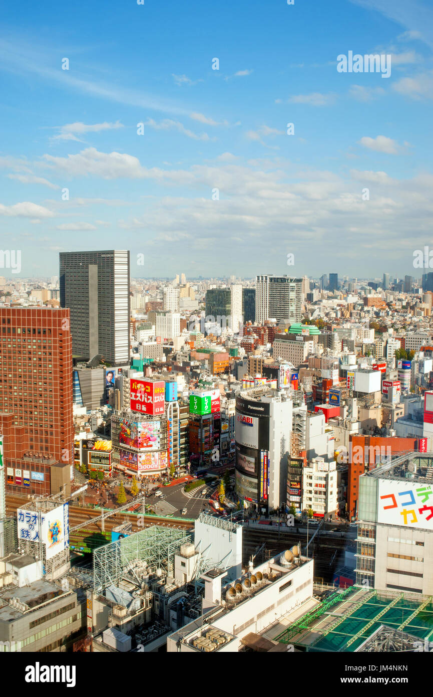 Tokyo, Japan - Cityscape at day time aerial Stock Photo - Alamy
