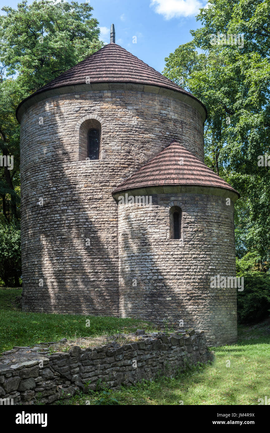 The Romanesque Rotunda on Castle Hill, Cieszyn, Poland Stock Photo - Alamy