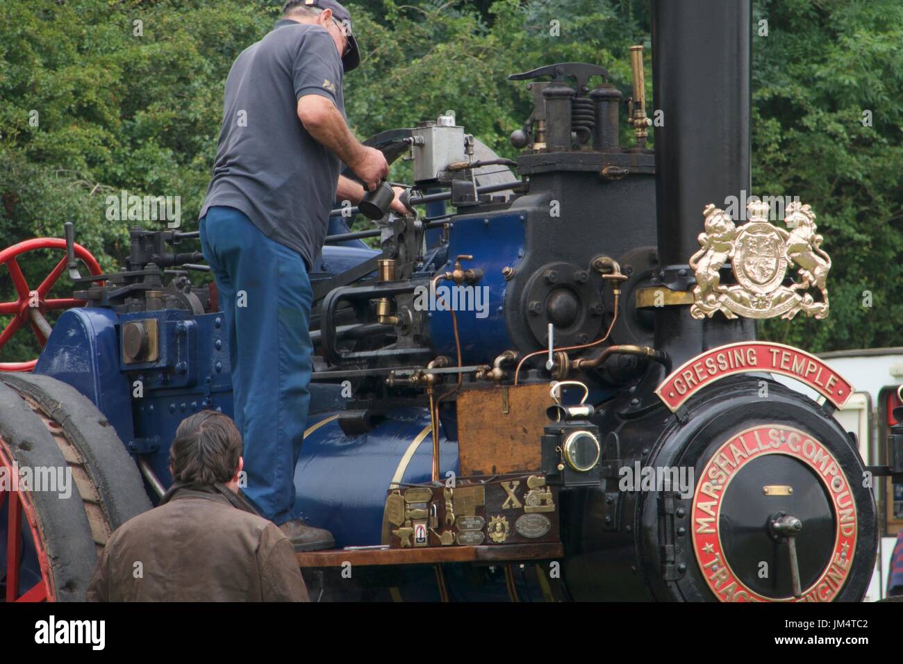 Steam engine maintenance hi-res stock photography and images - Alamy