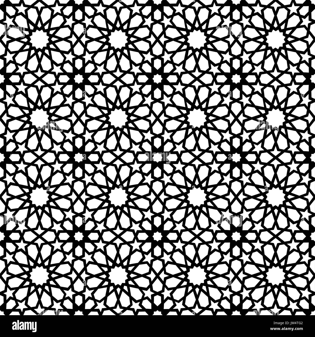 Islamic pattern Black and White Stock Photos & Images - Alamy