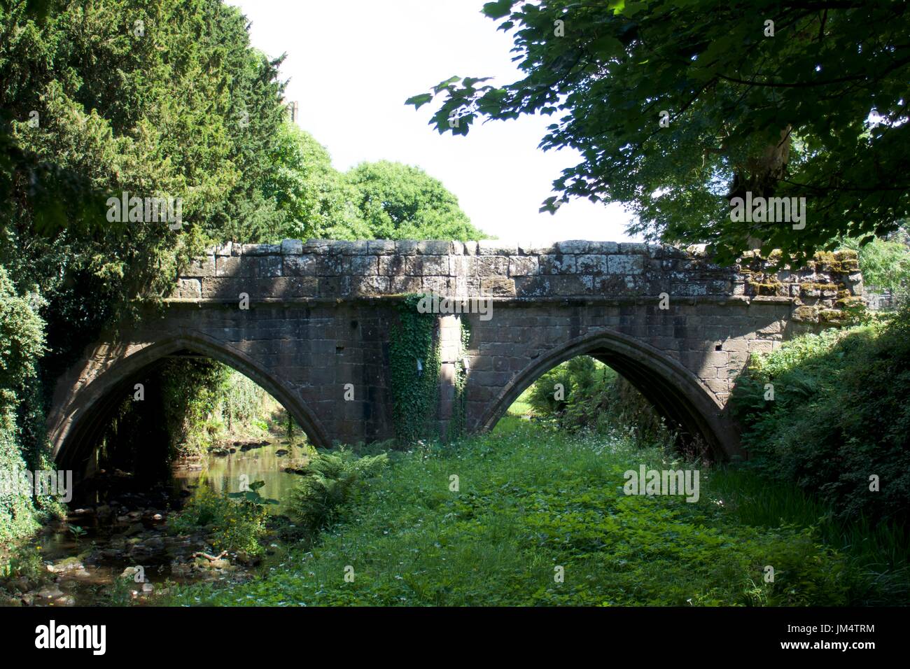 Bridge over yorkshire stream hi-res stock photography and images - Alamy