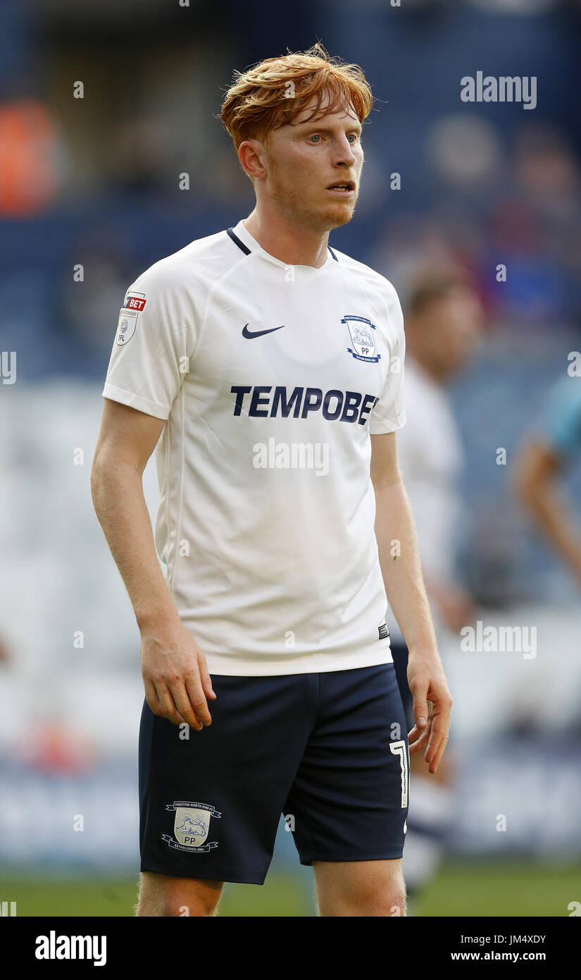 Preston North End's Ben Pringle during the pre-season friendly match at ...