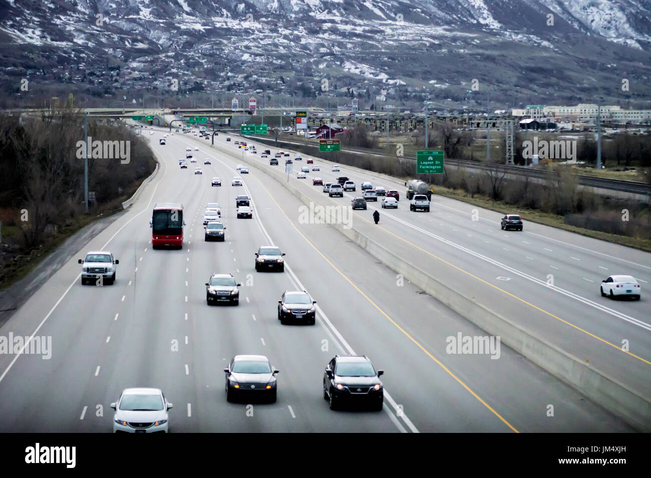 Utah highway signs hi-res stock photography and images - Alamy