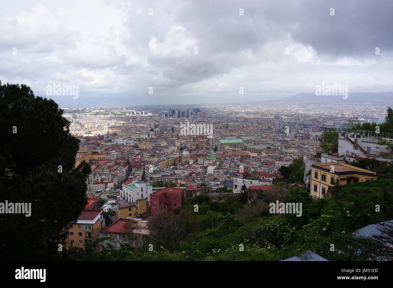 Napoly City View Italia Stock Photo - Alamy