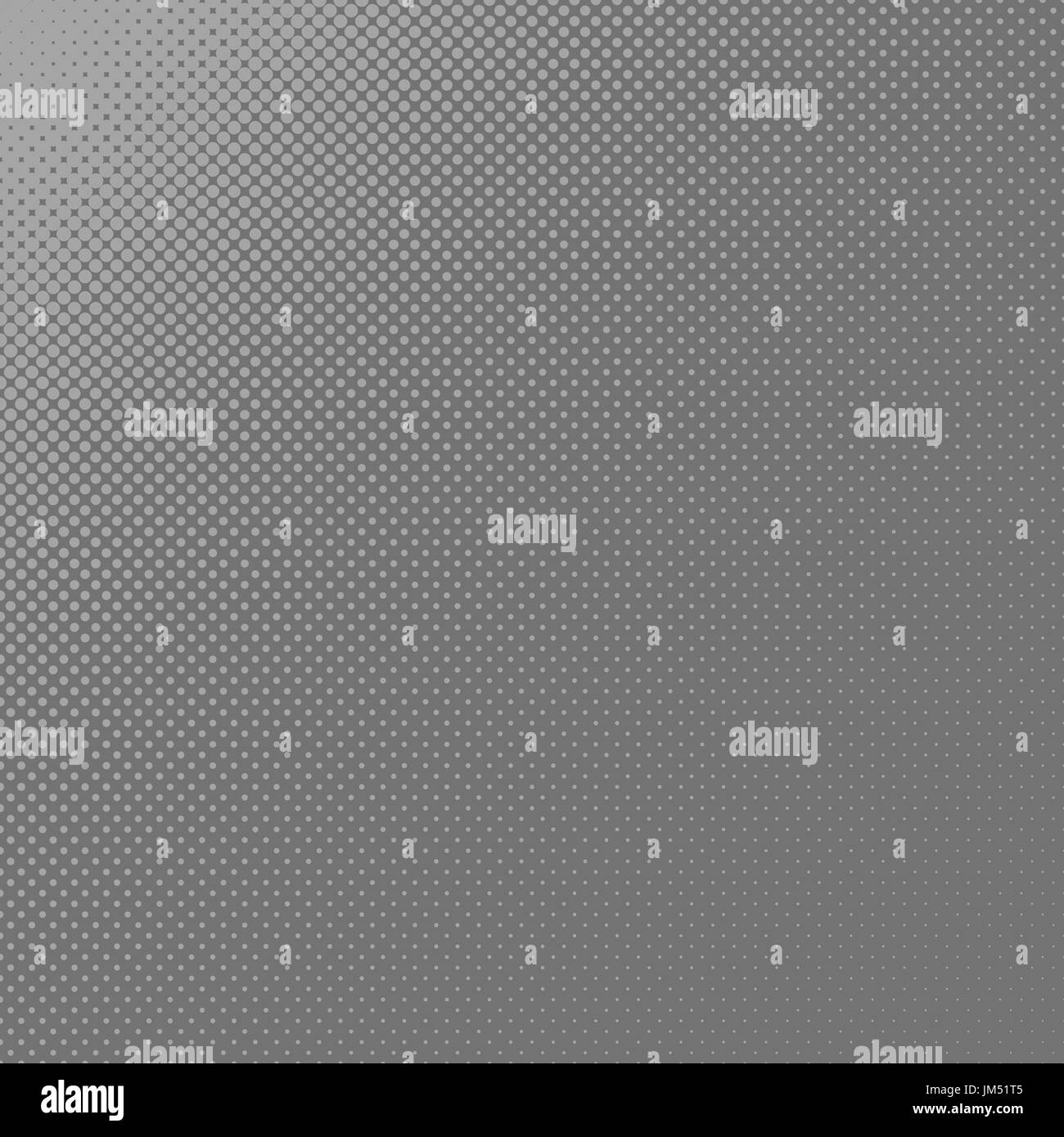 Geometric halftone circle pattern background - vector graphic from dots ...