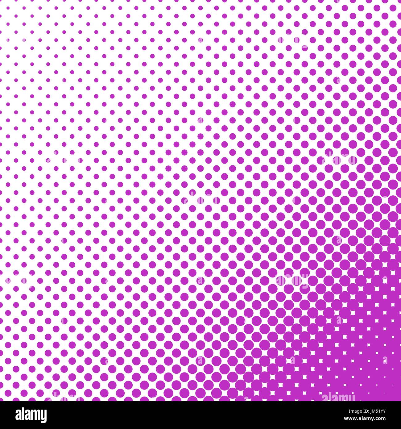 Halftone Dot Pattern Background Vector Graphic Design From Circles In Varying Sizes Stock