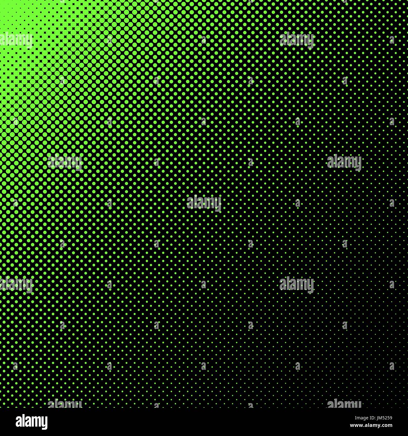 Geometric halftone dot pattern background - vector graphic from circles in varying sizes Stock ...