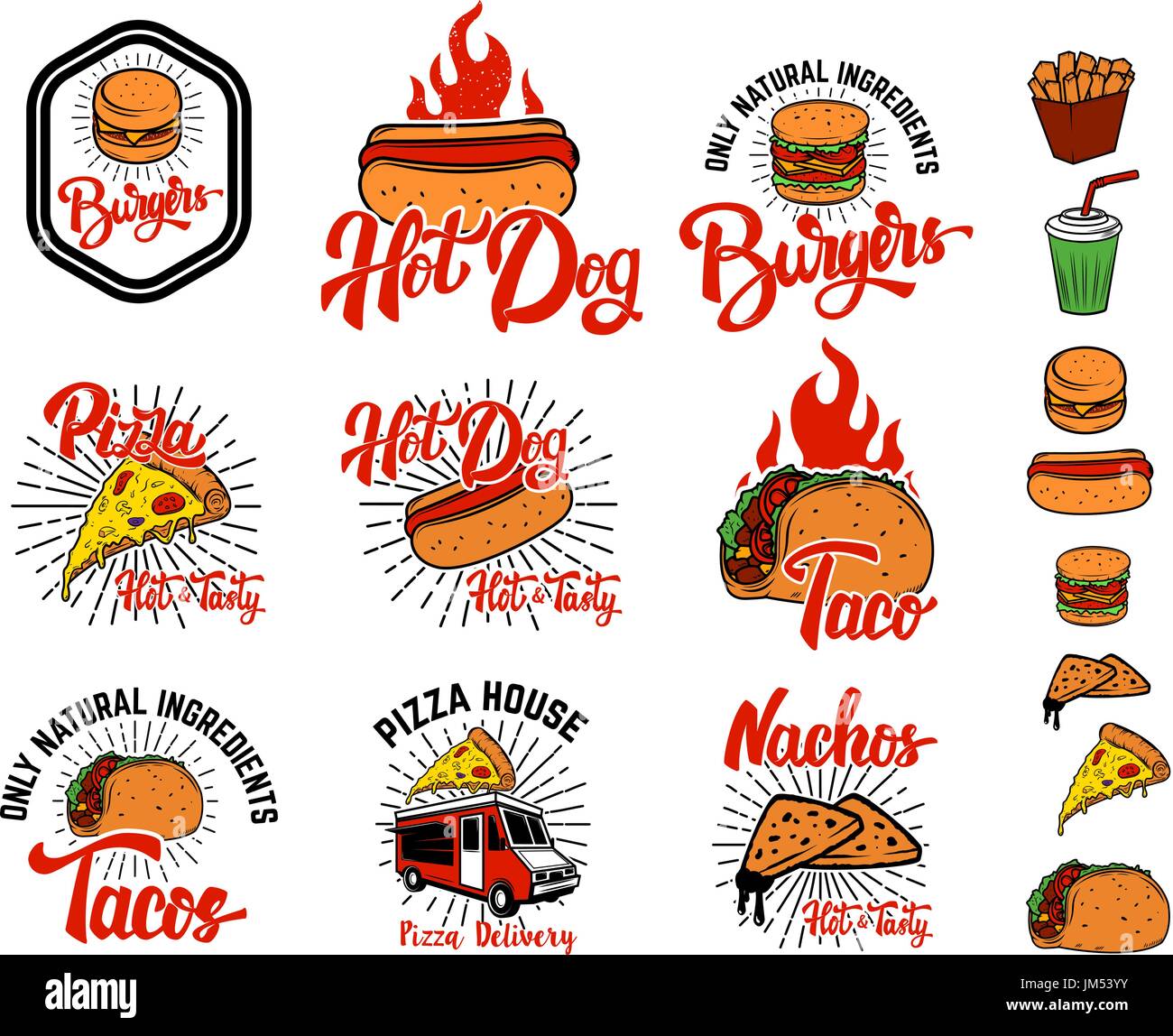 Label illust hi-res stock photography and images - Alamy