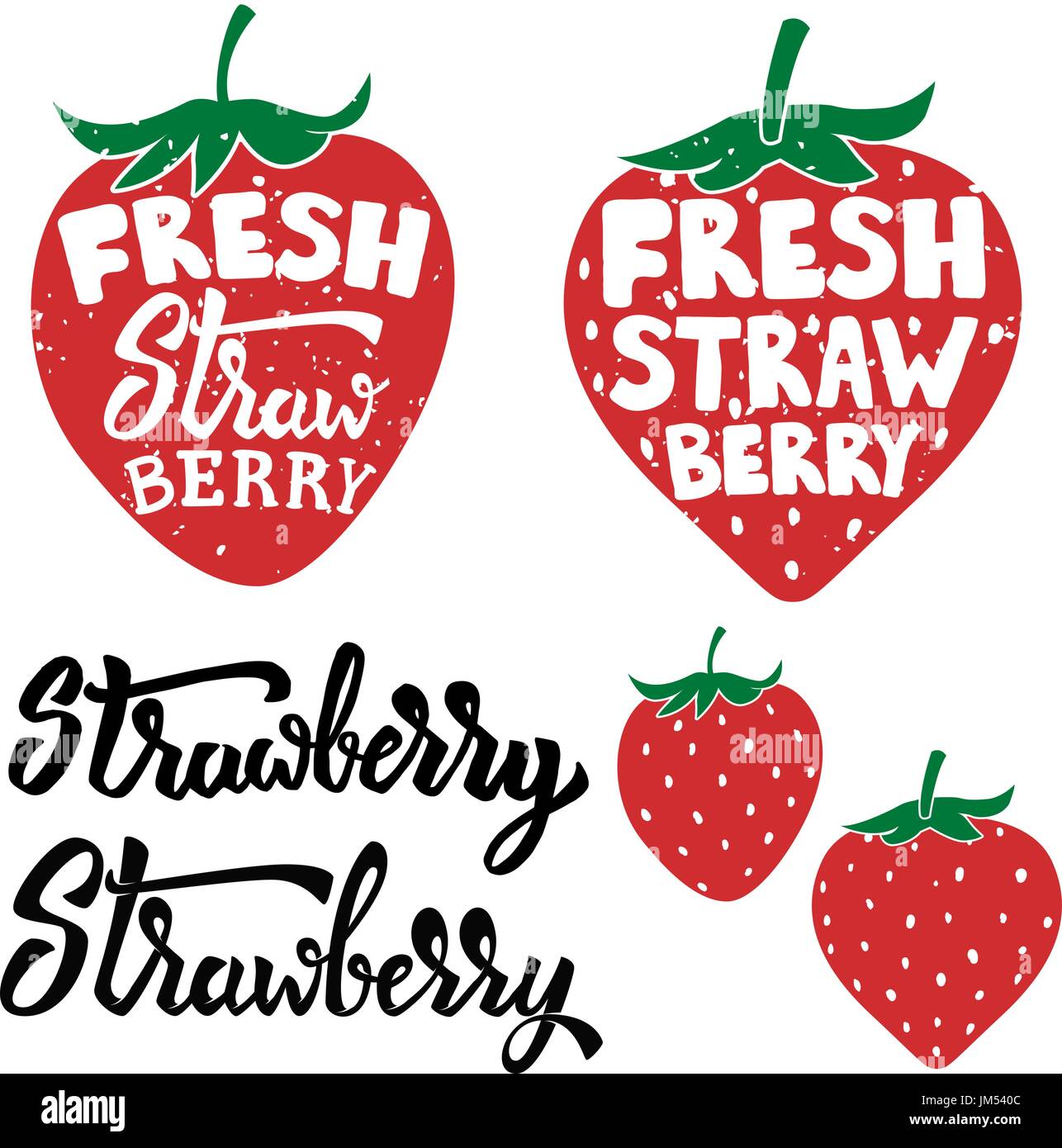 Vintage strawberry labels hi-res stock photography and images - Alamy