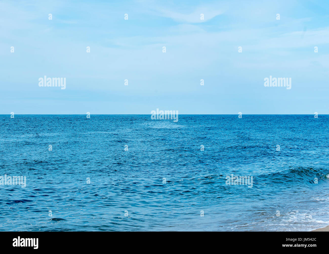 Seascape landscape blue ocean water Provincetown PTown Cape Cod MA ...