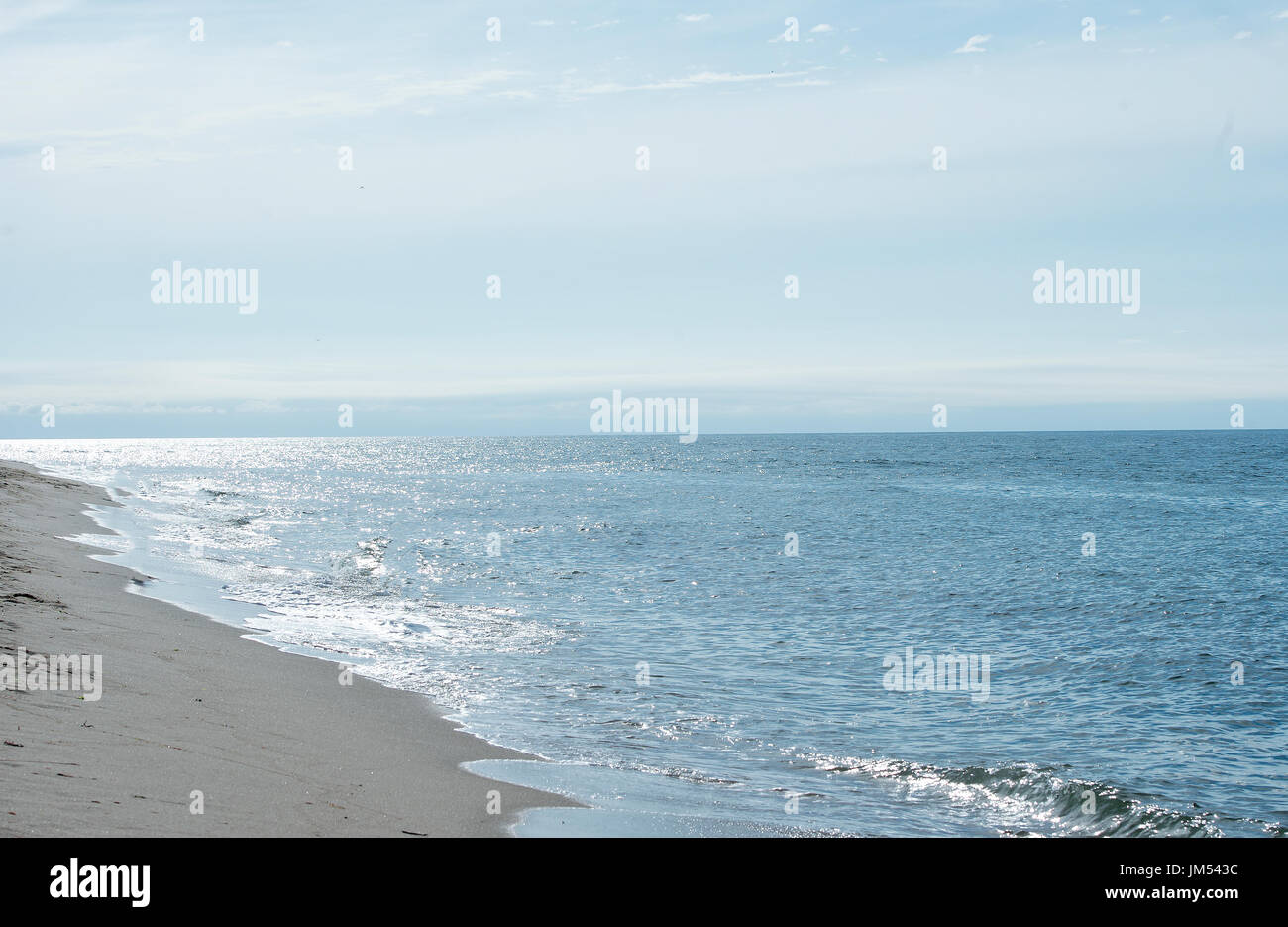 Seascape landscape blue ocean water Provincetown PTown Cape Cod MA ...