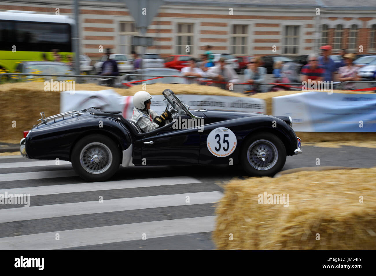 Triumph TR3 classic British sportscar Stock Photo - Alamy