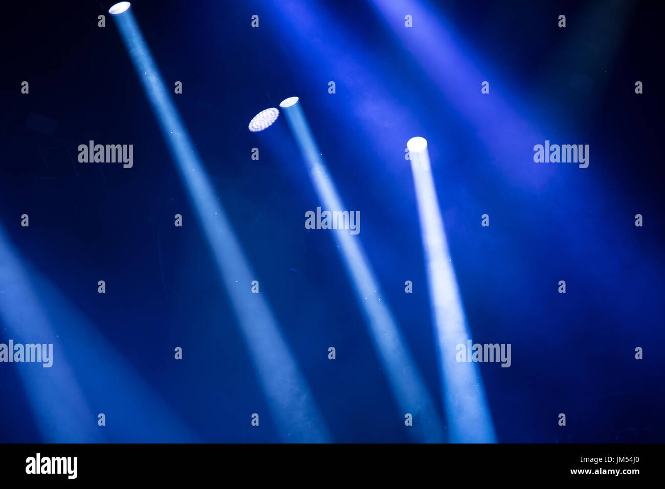 Bright stage lights during a live concert Stock Photo - Alamy