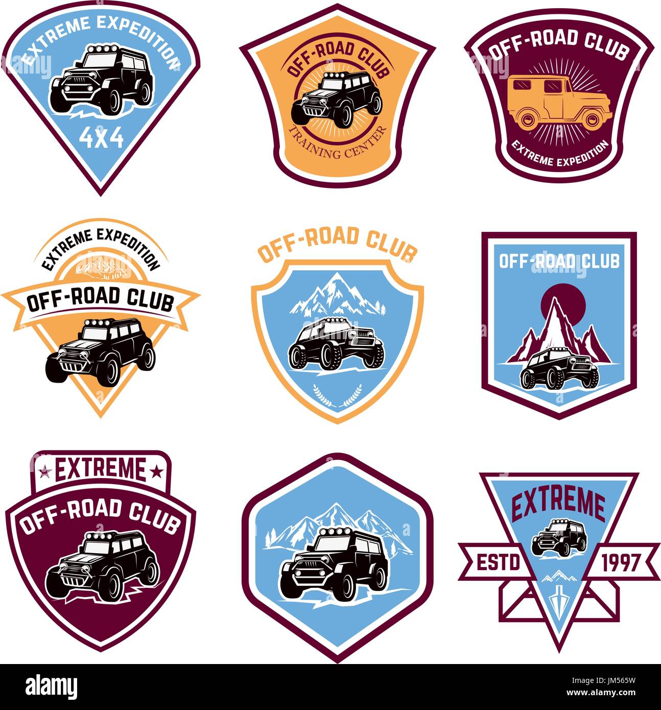 Car emblems Stock Vector Images - Alamy