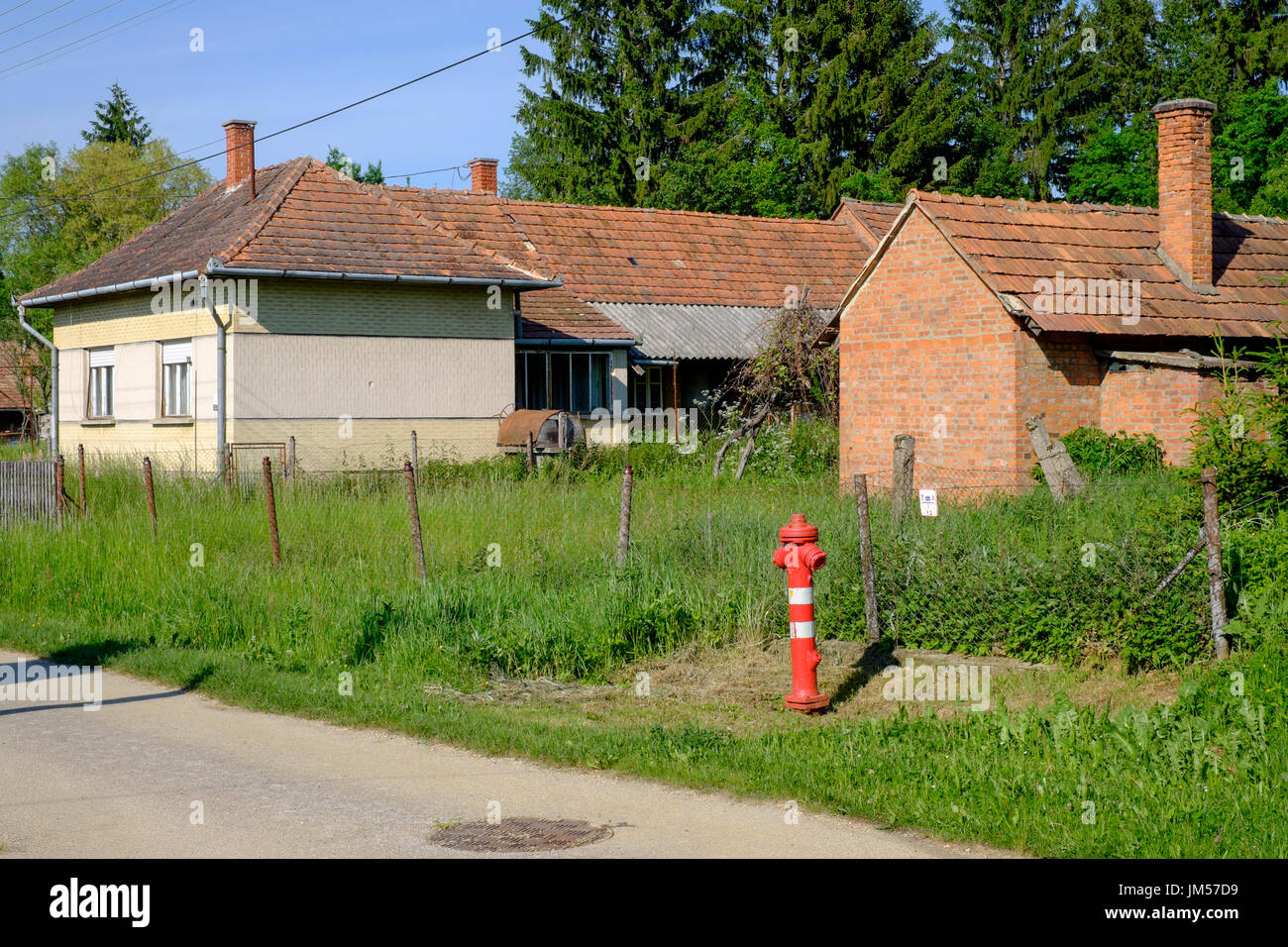 Typical rural house hi-res stock photography and images - Alamy